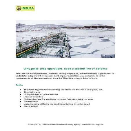 Decoding the Polar Code, for Owners & Operators of Vessels. | PDF