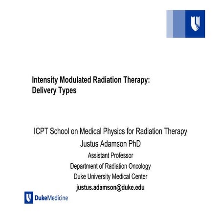 Intensity Modulated Radiation Therapy: Delivery Types .pdf