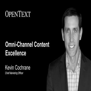 Digital Pulse Summit - Omnichannel Content Excellence - Kevin Cochrane ...