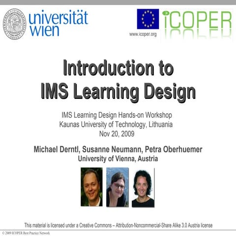 Introduction to IMS Learning Design | PPT