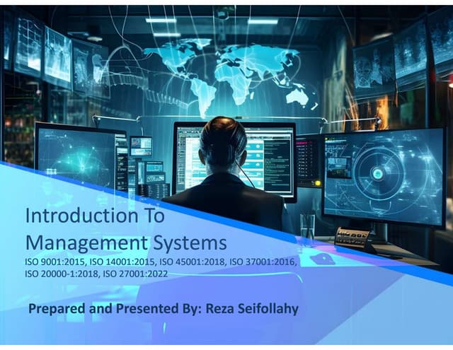 (5) integrated management system (ims) | PPTX