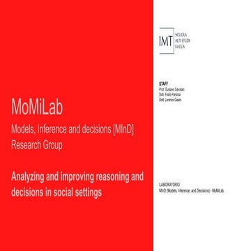 Models, Inference and Decisions | PDF