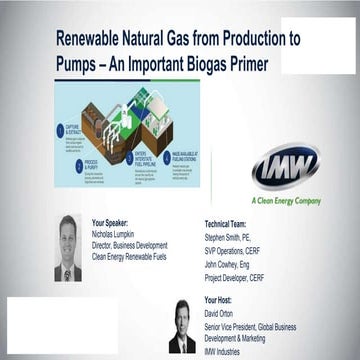 IMW Webinar - Nick Lumpkin 7-23-14 | PPTX | Power and Energy Industry ...
