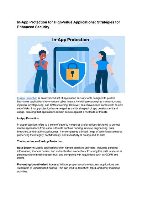 The fundamentals of mobile app fraud prevention by raghib khan | PPT