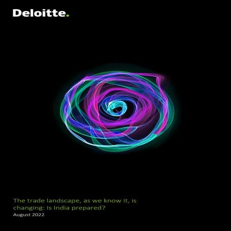 The trade landscape, as we know it, is changing: Is India prepared? | PDF