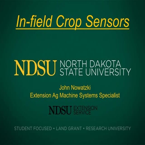 In field crop sensors - 2-27-13 | PPTX
