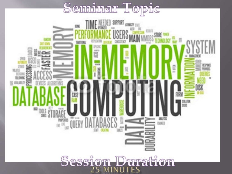 In Memory Computing
