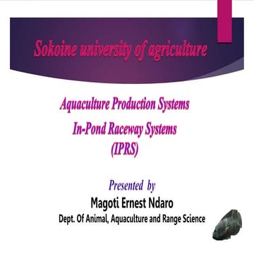 In-pond Race way systems for Aquaculture (IPRS).pptx