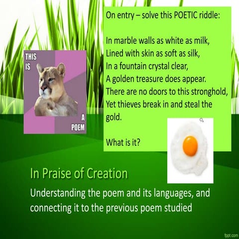 In praise-of-creation | PPTX