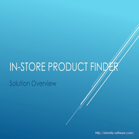 In- store product finder | PPTX