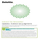 Deloitte - Indirect Tax Newsletter | PDF