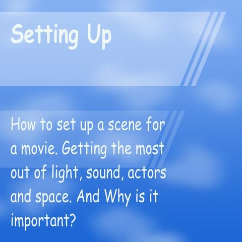 Process of storyboarding to creating an animatic | PPTX