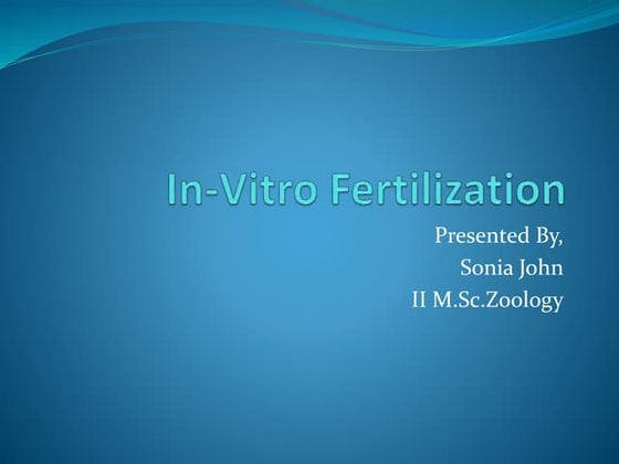 In vitro fertilization | PPT