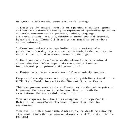 In 1,000‐1,250 words, complete the following1. Describe the | PDF