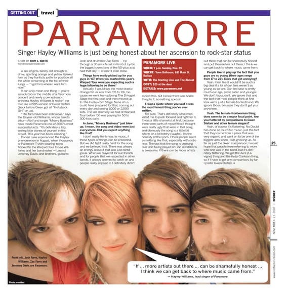 Insider cover Paramore | PDF
