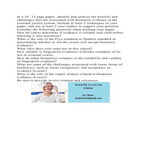 In a 10 –12 page paper, identify and analyze the benefits and challe.docx