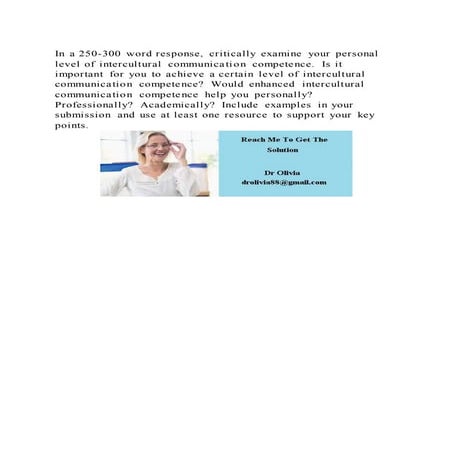 In a 250-300 word response, critically examine your personal level o | DOCX