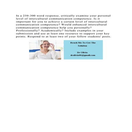 In a 250-300 word response, critically examine your personal level o.docx