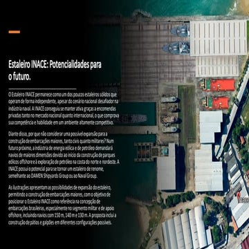 Estaleiro Inace e as Potencialidades de Expansão | PDF