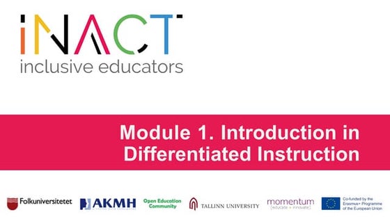 Differentiated instruction | PPT