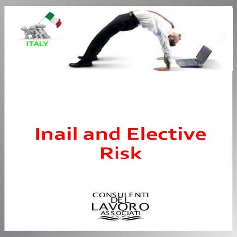 Inail and elective risk | PPTX