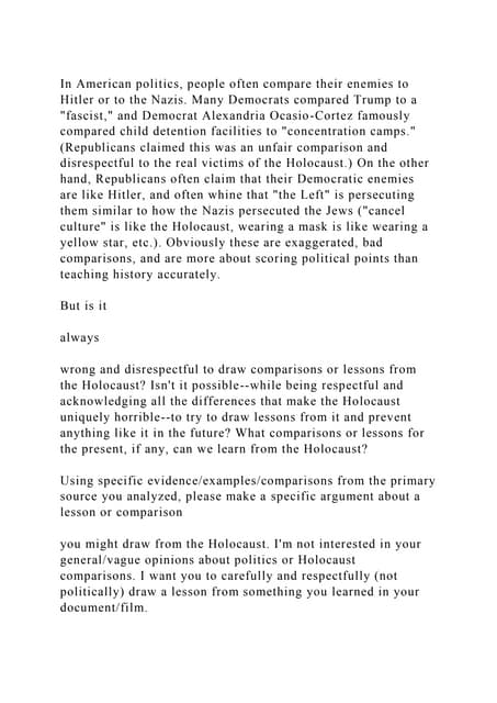 In a paragraph form, post your initial response after reading th.docx