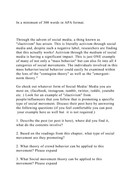 In a 3 or 4 clearly written sentences, explain one historic catalyst.docx