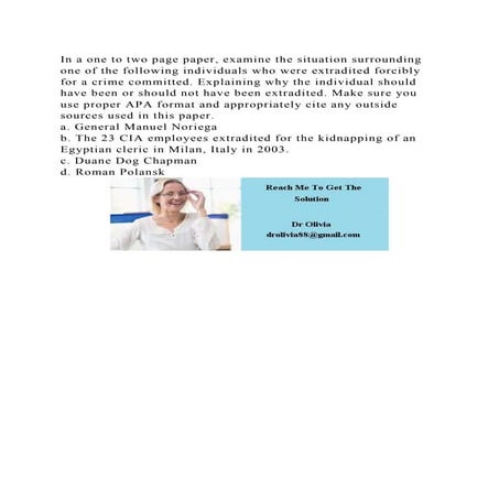 In a one to two page paper, examine the situation surrounding one of.docx