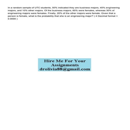 In a random sample of UTC students 50 indicated they are b.pdf