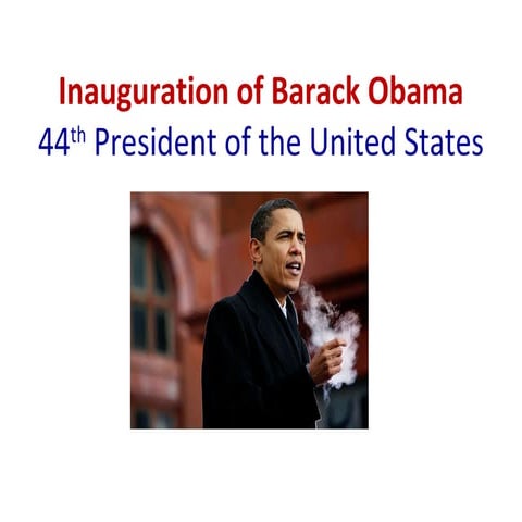 Inauguration Slide Show | PPT