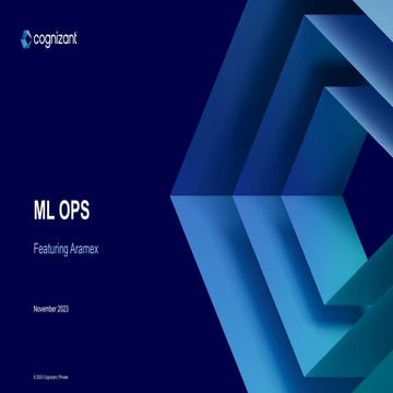 Inawisdom MLOPS | PDF