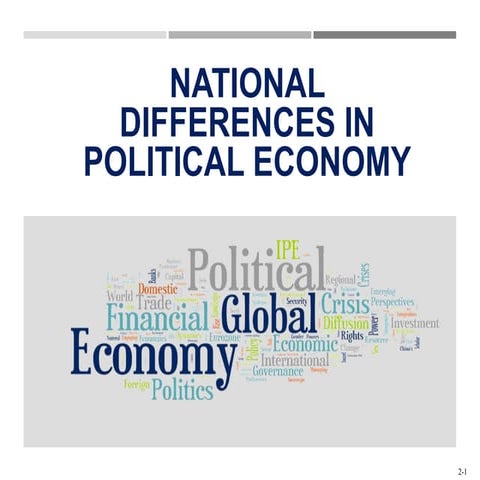 National differences in political economy | PPT
