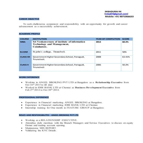 MY UPDATED RESUME | DOCX