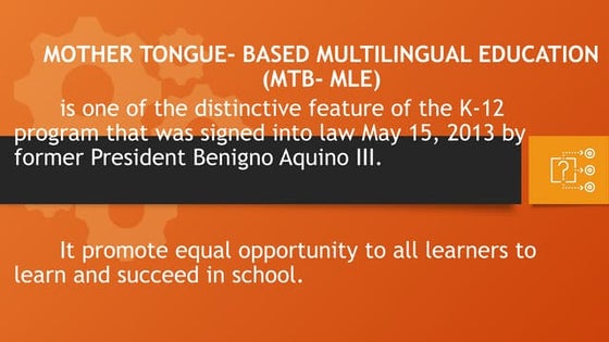 MTB-MLE Framework | PPTX | Education