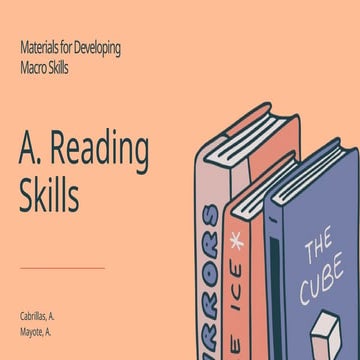 A material for developing macro skillsss | PPTX