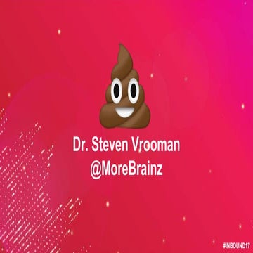 Steven Vrooman, Phd presentations