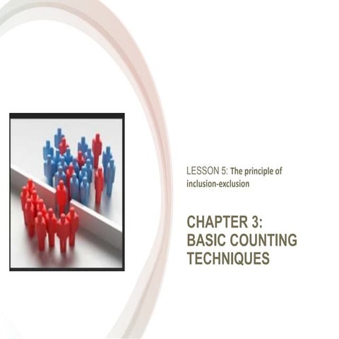 INCLUSION AND DISCLUSION FOR DISCRETE MATHEMATICS | PPTX