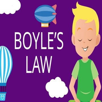 Boyles law ppt lesson | PPTX