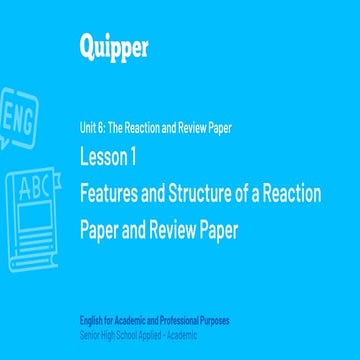 FEATURES AND STRUCTURES OF A REACTION PAPER AND REVIEW PAPER.pdf