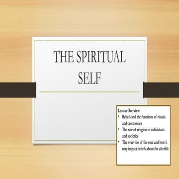 inbound3482813437013111102.pptx the spiritual self | PPTX