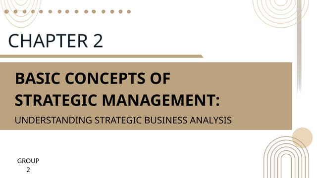 Strategic management ppt | PPTX