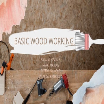 TLE carpentry PowerPoint Presentation. - PTX. | PPT