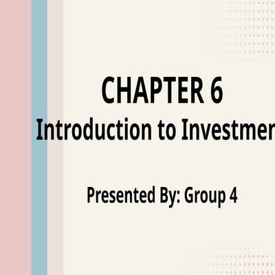 Business Finance - Introduction to Investment.pptx