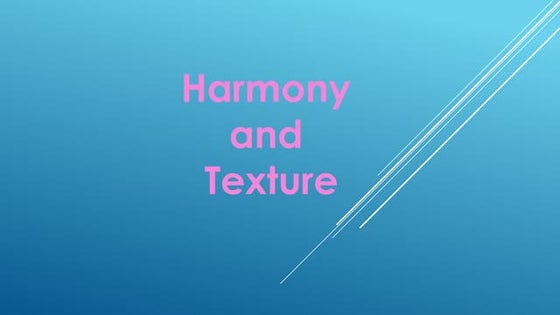 The Elements of Music | PPT