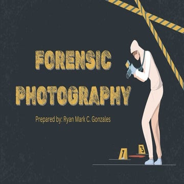 Forensic photography | PPTX