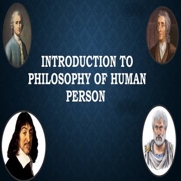 History of Philosophy from Pre-Philosophical to Contemporary | PPTX