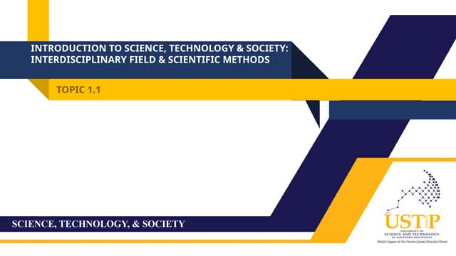 Introduction to Science, Technology and Society | PDF