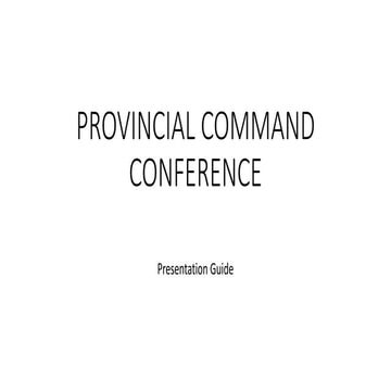 Command Conference | PPT