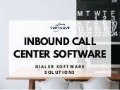 Inbound outbound calls provider | call center solutions | PPT