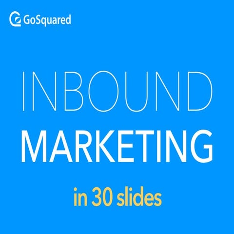 Inbound Marketing in 30 slides | PDF